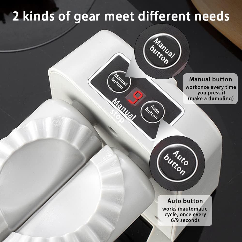 The DumplingMaster®️ - Electric Dumplings Maker - Grey Technologies
