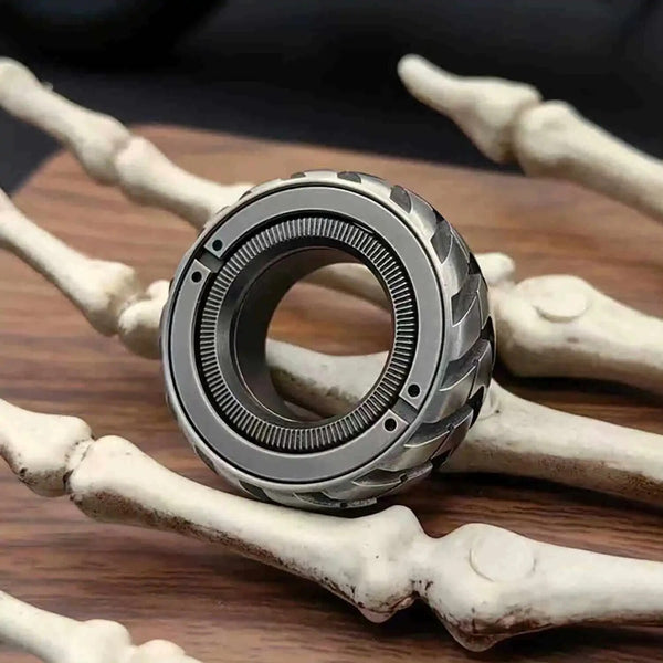 The ZenSpin®️ Air - Best Fidget Spinner Ring - Grey Technologies