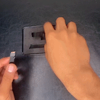 XSociety®️ Glock 17 Keychain - Limited Edition - Grey Technologies