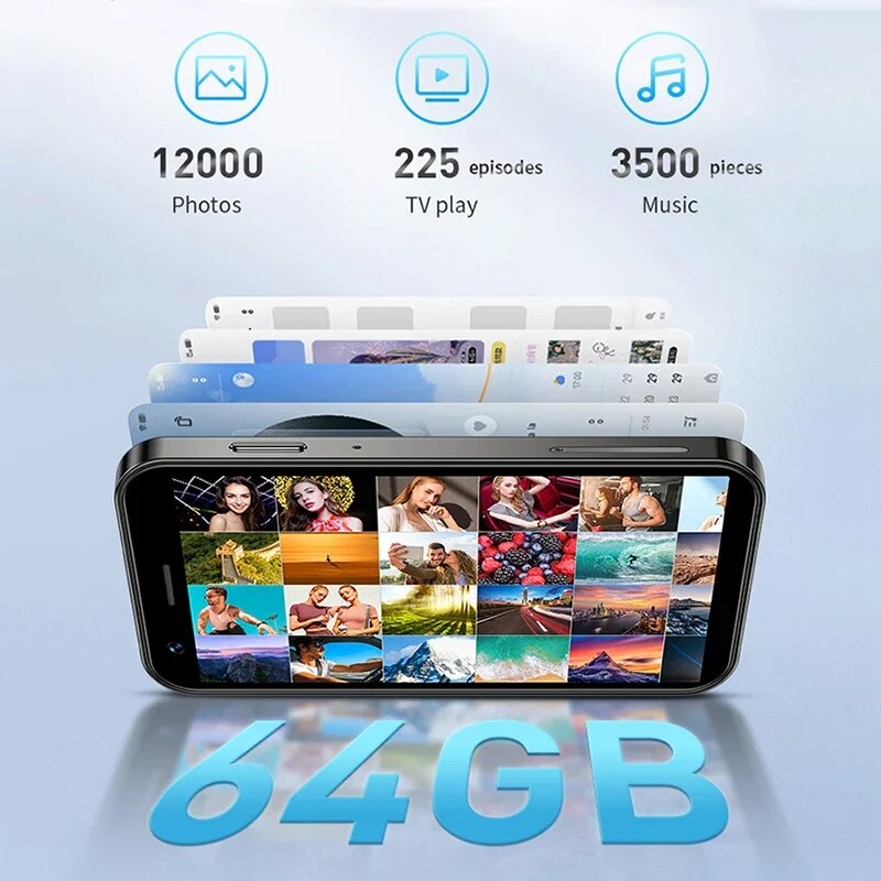 Soyes®️ T1 Pro - World's Smallest Android Smartphone - Grey Technologies