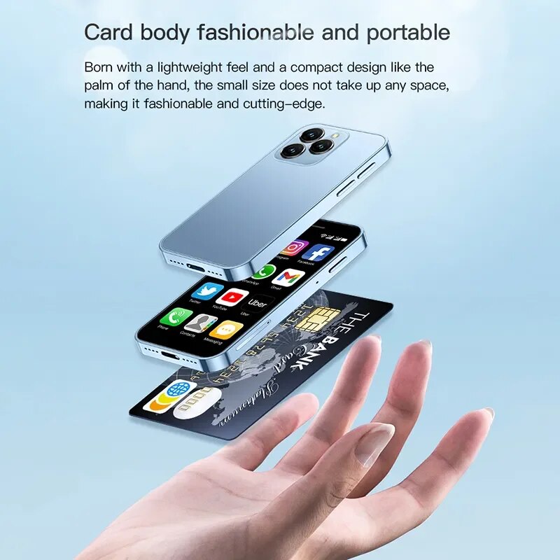 Soyes®️ T1 Pro - World's Smallest Android Smartphone - Grey Technologies