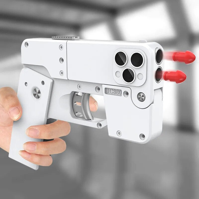 XSociety® Miniature Gun Keychains - Fidget Glock 17 Keychains ...