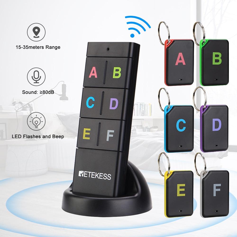 Retekess® 6 in 1 Best Tracker for Keys - Grey Technologies