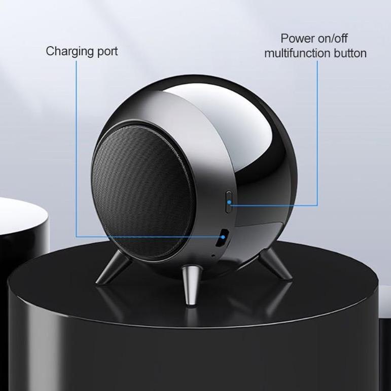 The Alien | Bluetooth Speaker from Space - Grey Technologies