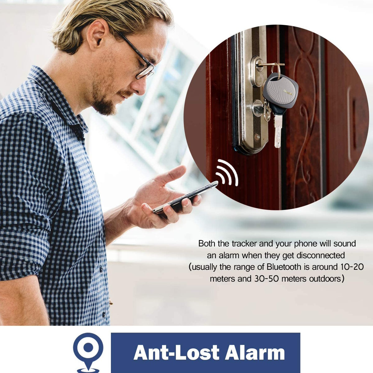 NUT® 2 Mini Key Finder - Google Maps , Alert and Find My Phone - Grey ...