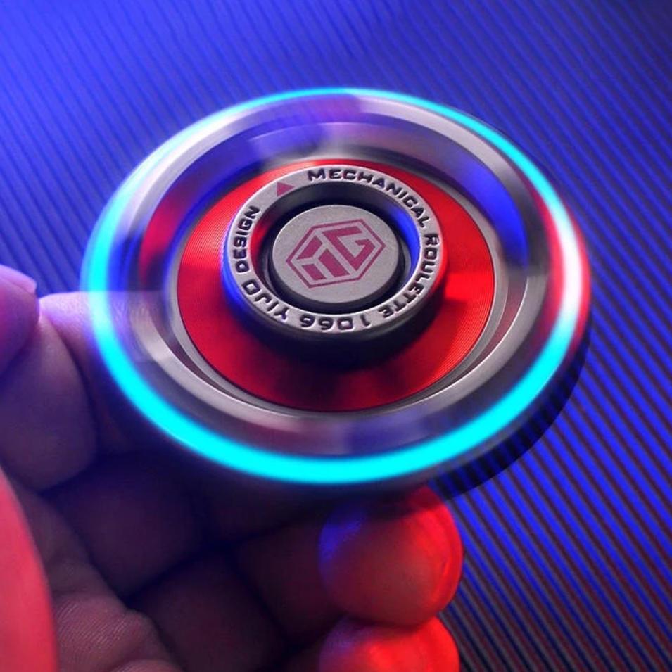 The MYBY MAX | World's Coolest Fidget Spinner - Grey Technologies