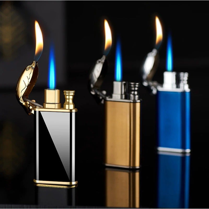 XSociety® Crocodile Blaze - World's Coolest Lighter - Grey Technologies