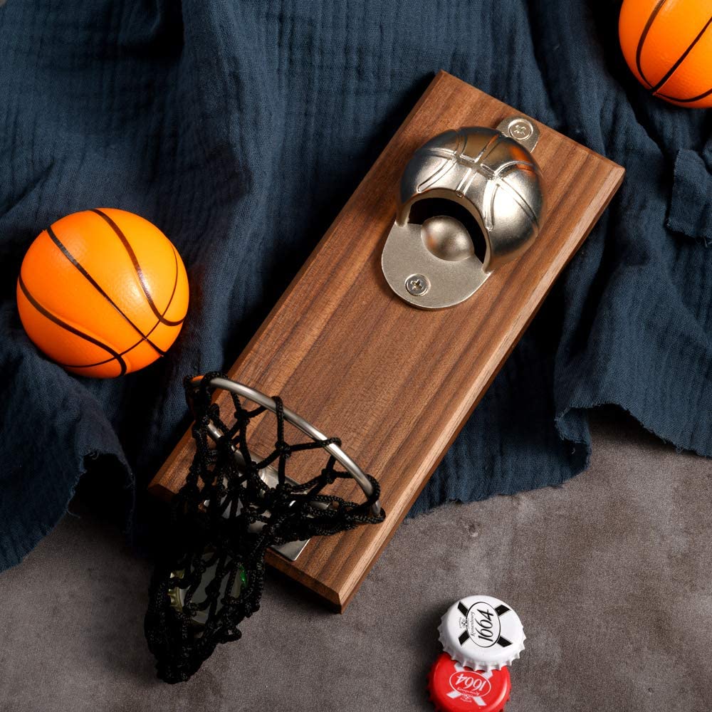 Basketball Bottle Opener - Coolest Beer Bottle Opener Ever - Grey ...