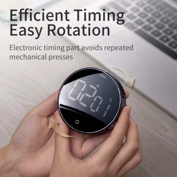 Baseus® Magnetic Digital Timer - Grey Technologies
