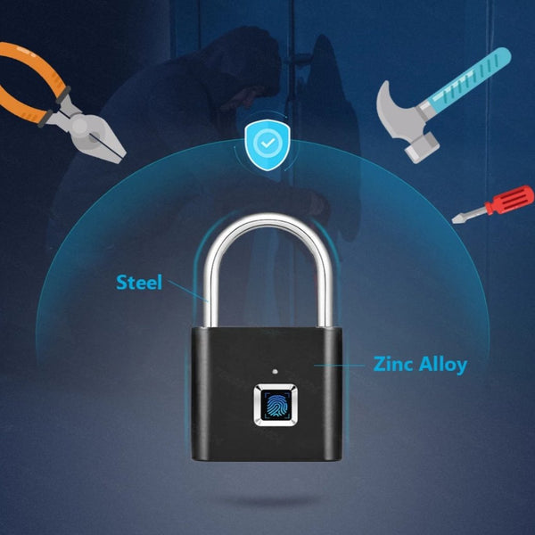 Smart Fingerprint Lock | World's most advanced smart lock - Grey ...