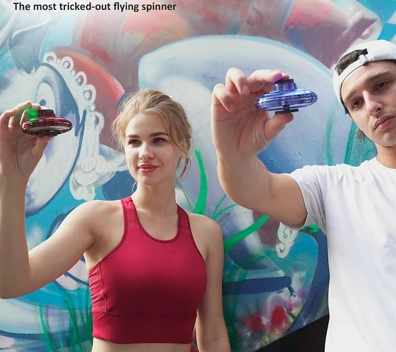 The Flynova Mini | Fidget Spinner that Flies - Grey Technologies