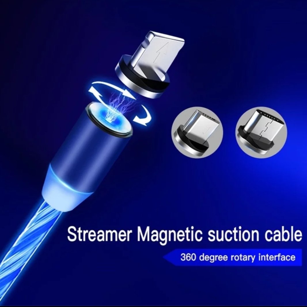 Glowing USB Cables | Android , iOS and Type C - Grey Technologies