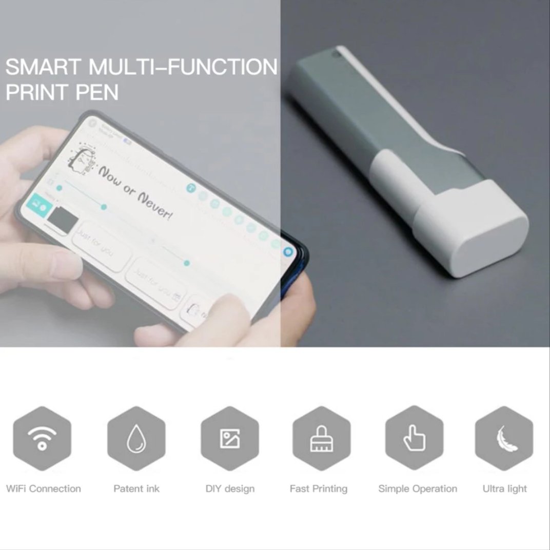 The PrintPen Pro | Handheld Printer - Grey Technologies
