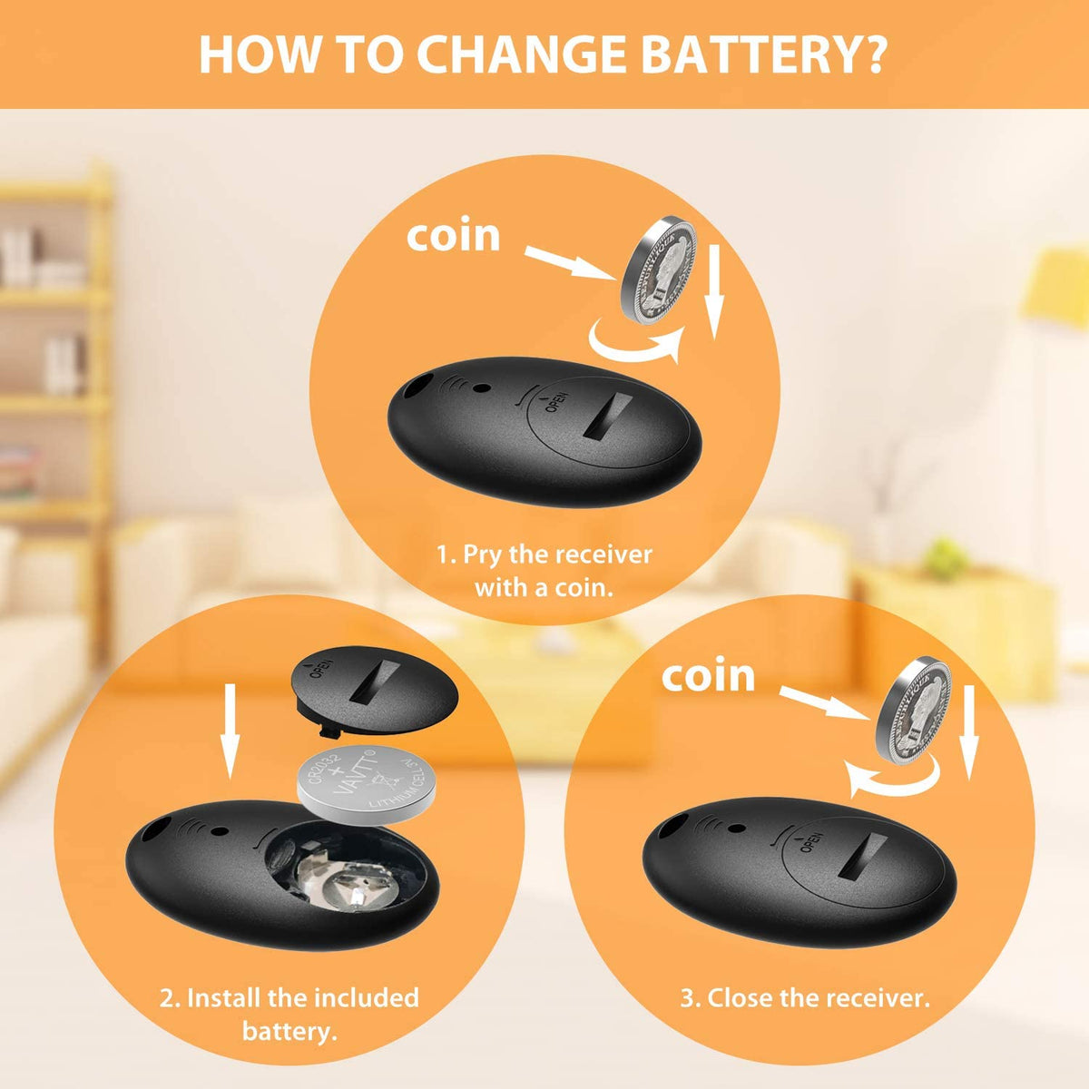 Todman® 4 in 1 Key Tracker - Best Key Locator - Grey Technologies