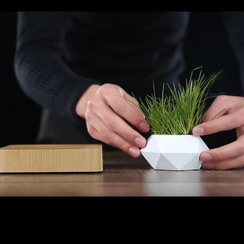 The Levitating Plant Pot | Buy Now - 30% Off - Grey Technologies