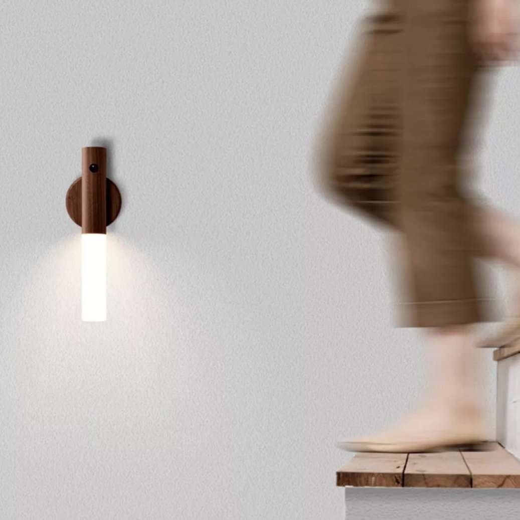 Minimalistic Smart Lamp - Motion Sensor Indoor Light - Grey Technologies