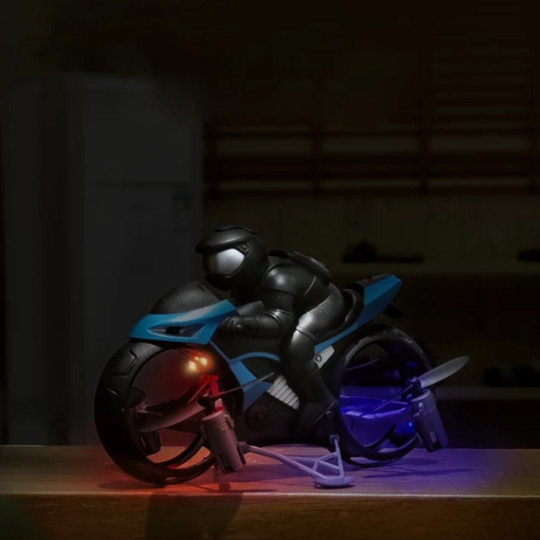 The Flying Bike ( Remote Control Motorcycle ) - Grey Technologies