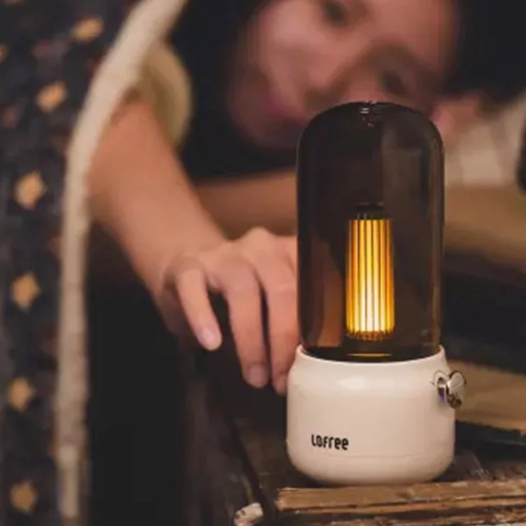 The Lofree® Candly | Premium Retro Lamp - Grey Technologies