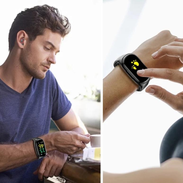 Airwave® Dual Pro | Smartwatch with Earbuds - Grey Technologies